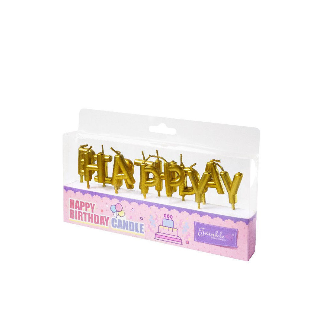 生日蠟燭-金色 - Twinkle Baker Décor